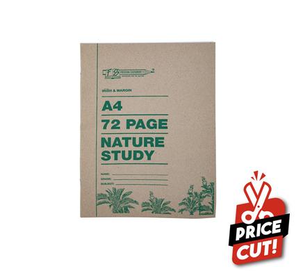 Classic Wholesalers - Stationery - Book Soft Cover A4 72Pg Nature Study I/M