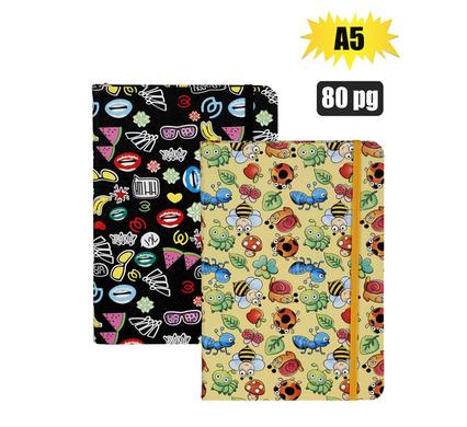 Classic Wholesalers - Stationery - Novelty Notebook Asstd A5