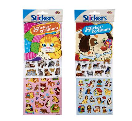 Classic Wholesalers - Stationery - Sticker Album+Stickers Asstd