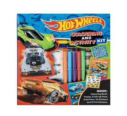 Classic Wholesalers - Toys - Book Colouring & Activity Hot Wheels