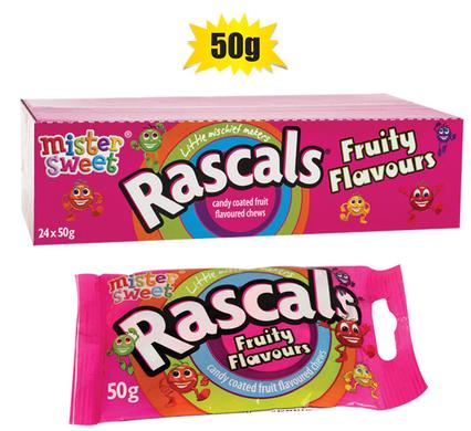 Classic Wholesalers - Party - Sweet Candy Ms Rascals Fruity 50G (Th)