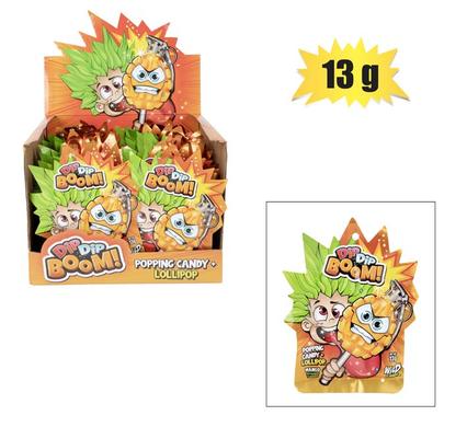 Classic Wholesalers - Party - Sweet Lolly Dip Dip Boom Popping Candy