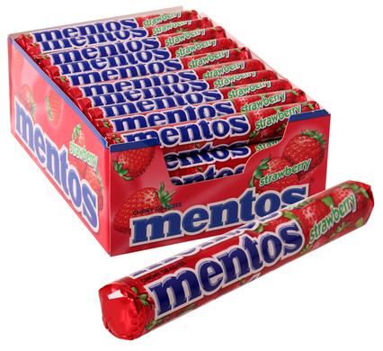 Classic Wholesalers - Party - Sweet Candy Cl Mentos S/Berry Roll (Th)